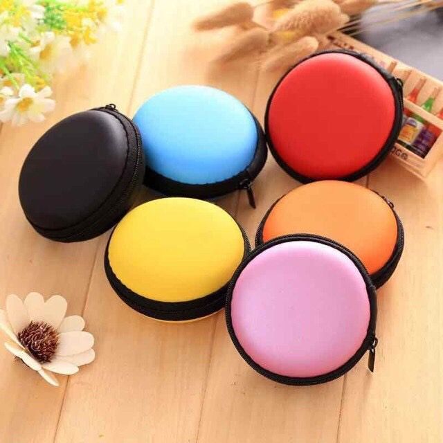 Headset Earphone Usb Coin Storage Organizer Pouch Round Coin Purse Coin ...