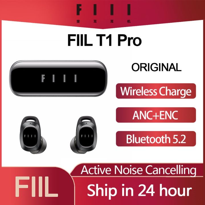 Original FIIL T1 Pro True Wireless Earbuds T1 Pro FIIL Active Noice Cancelling Bluetooth Dual ...