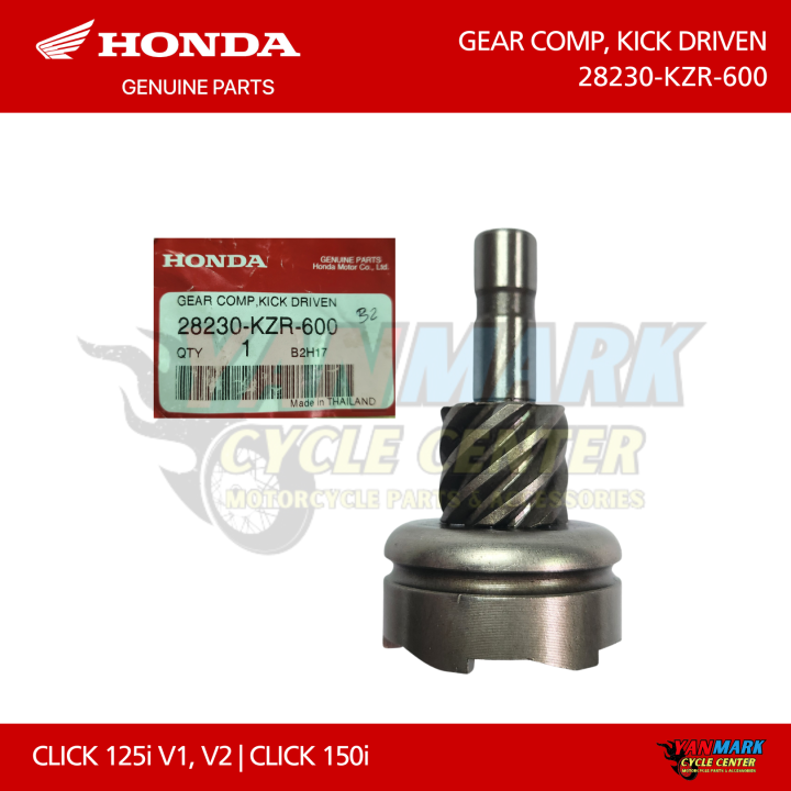 ORIGINAL HONDA - GEAR COMP, KICK DRIVEN - CLICK 125i V1, V2 | CLICK ...