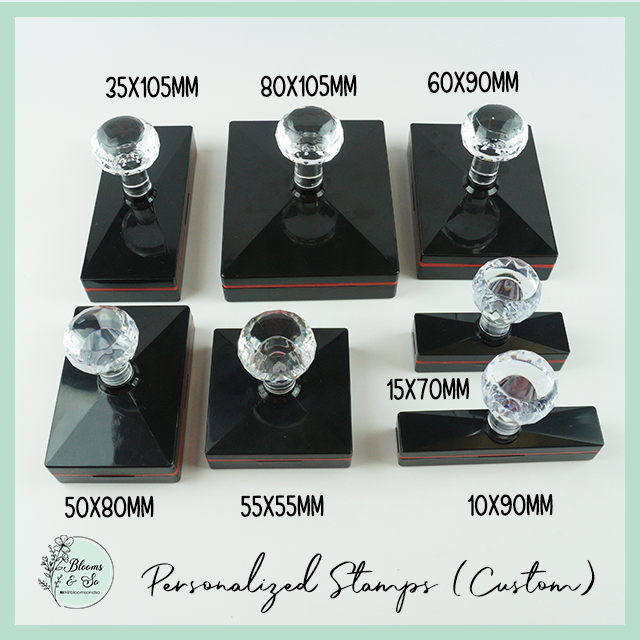 Personalized Stamp Rectangle and Square | Lazada PH
