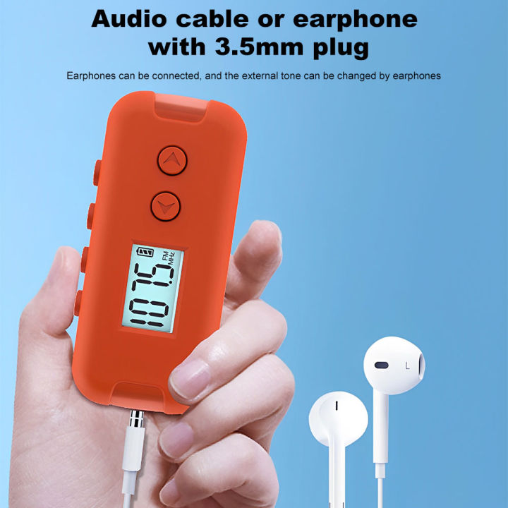 Mini Pocket Player FM Radio Walkman Portable Music Player Headphone ...