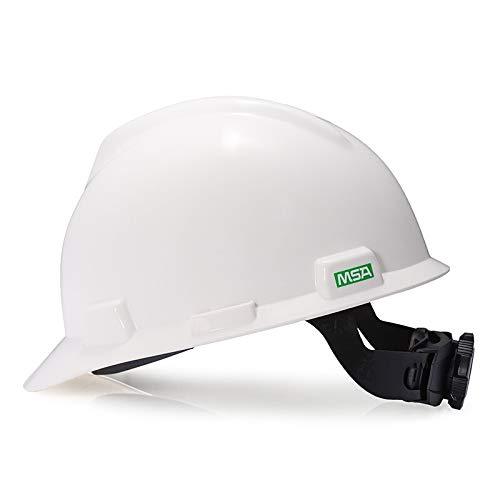 MSA V-GARD 475358 Safety Helmet Hard Hat with Fas-Trac III Suspension ...