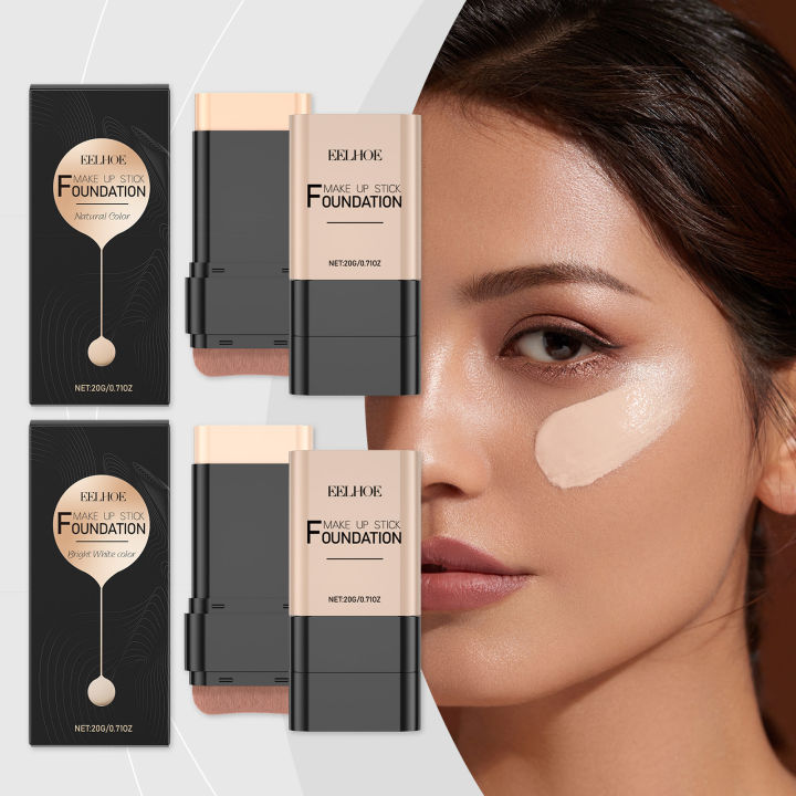 EELHOE Foundation Stick Series Multicolor Foundation Stick Portable ...