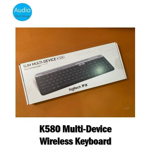 Logitech K580 Slim Multi-Device Wireless Bluetooth USB Unifying ...