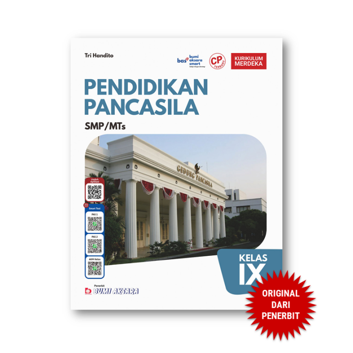 Pendidikan Pancasila Kelas IX SMP MTs Kurikulum Merdeka | Lazada Indonesia