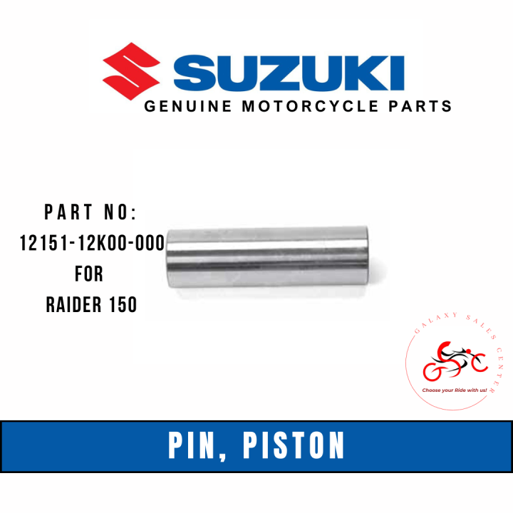 SUZUKI ORIGINAL PIN PISTON 12151-12K00-000 FOR RAIDER 150 | Lazada PH