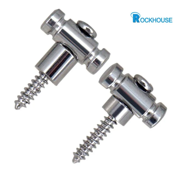 2Pcs Guitar Roller String Trees Retainer With Screws For Electric ...