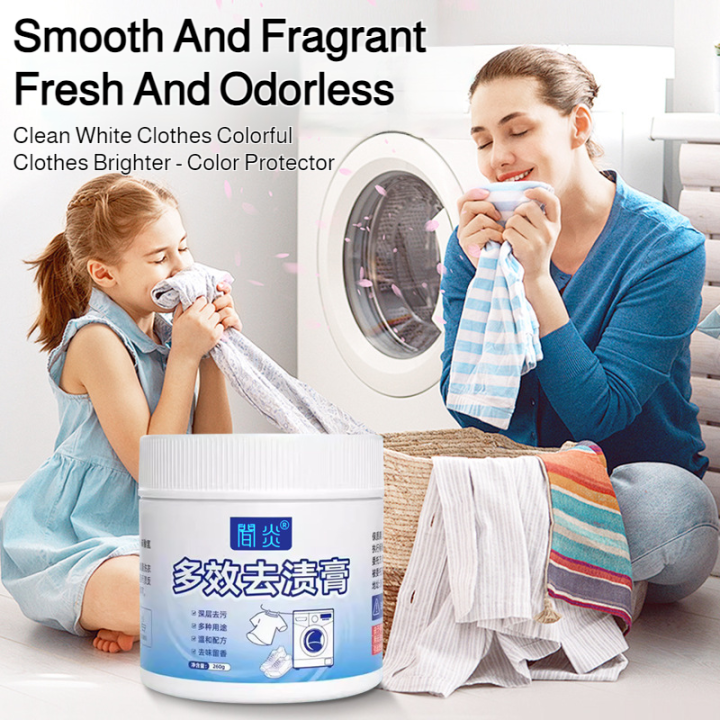Multi-effect stain remover Bacteria-killing, fragrance-removing White ...
