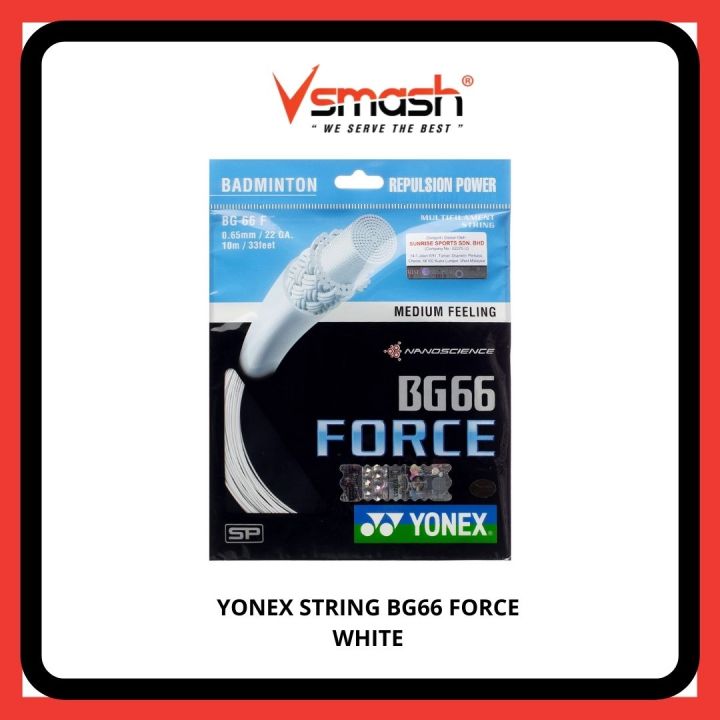 Yonex String BG66 Force (SP String) | Lazada