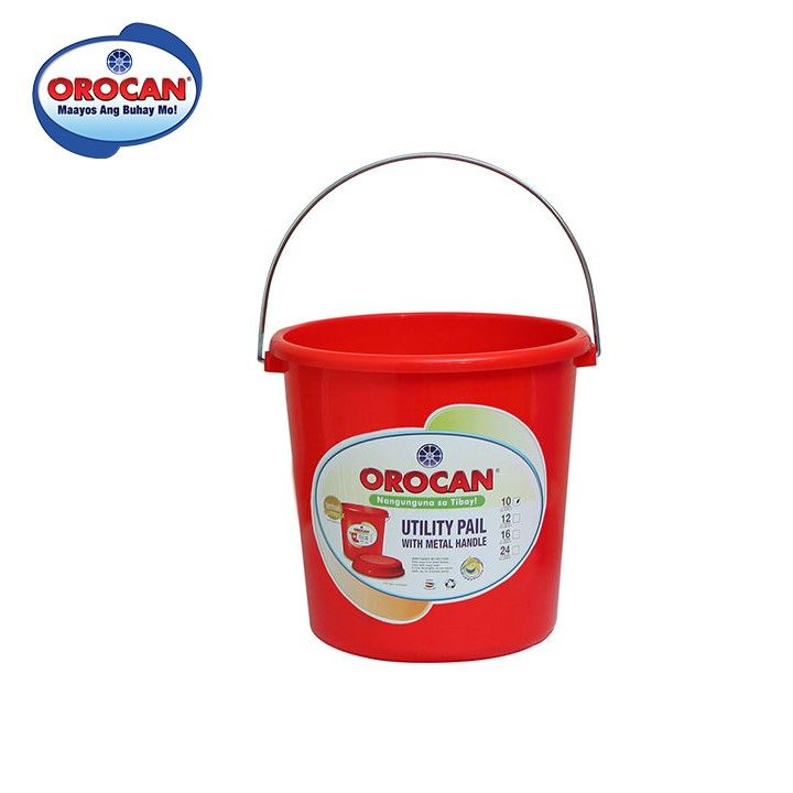 Orocan 6002P-G SPC Utility Pail 10L | Lazada PH