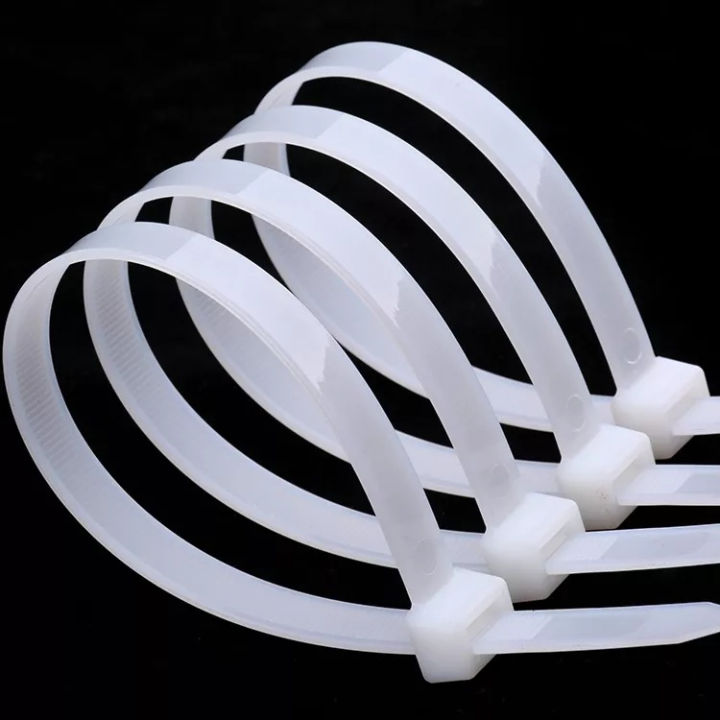 HANDYMAN Nylon Plastic Zip Trim Wrap Cable Loop Ties Wire Self-Locking ...