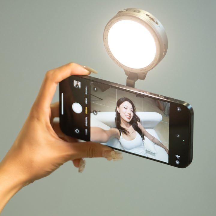 Sol 5 bi-color selfie light classic, MagSafe compatible, 2700-6500k ...