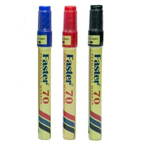 FASTER 70 PERMANENT MARKER PEN ( 1 pcs ) | Lazada