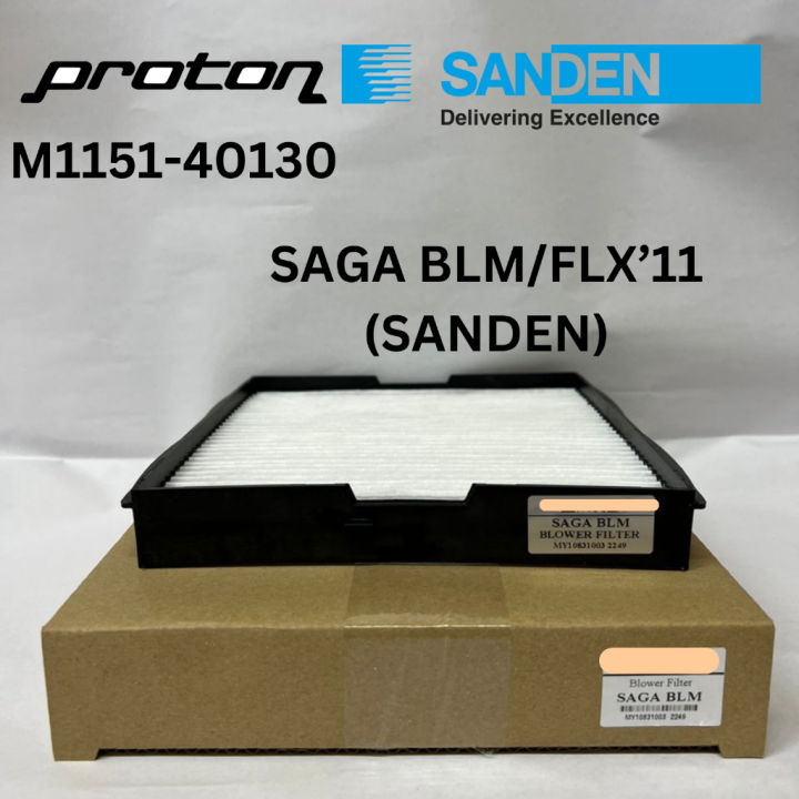PROTON SAGA BLM / FLX / FL 2006-2016 AIRCOND CABIN AIR FILTER (SANDEN ...