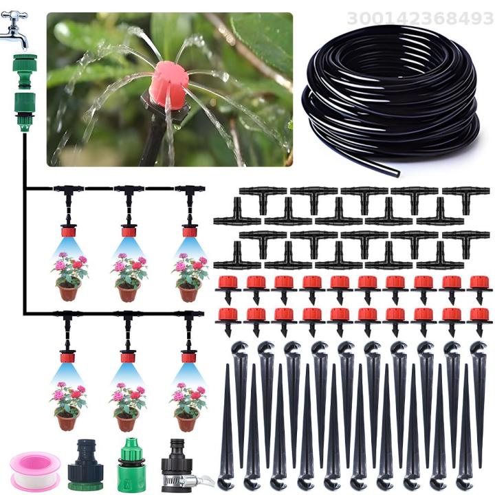 Drip Irrigation System Kit - 49FT Automatic Irrigation System Patio ...