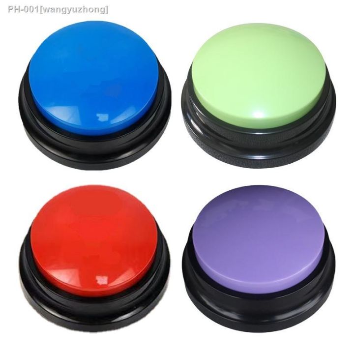 ♦ 卍 Recordable Talking Button Child Interactive Toy Phonograph Answer ...