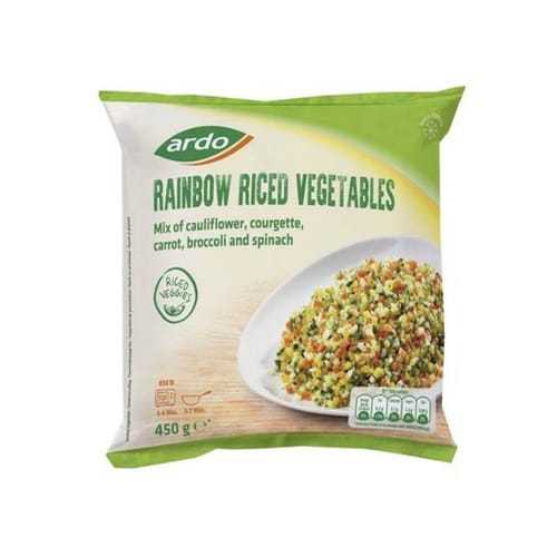 Ardo Rainbow Riced Vegetables (450g) | Lazada PH
