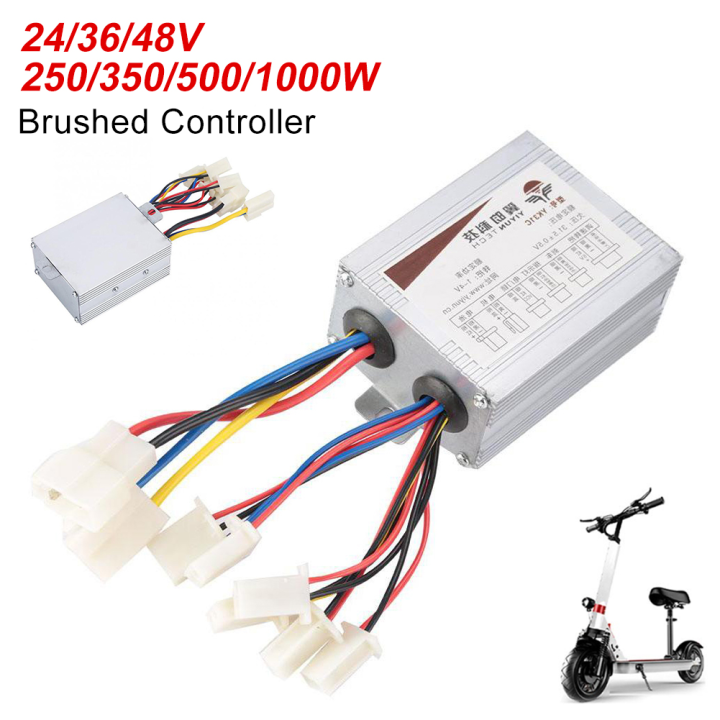 Qaao 24V/36V/48V 250/350/500W/1000W DC Motor basikal elektrik menolak ...