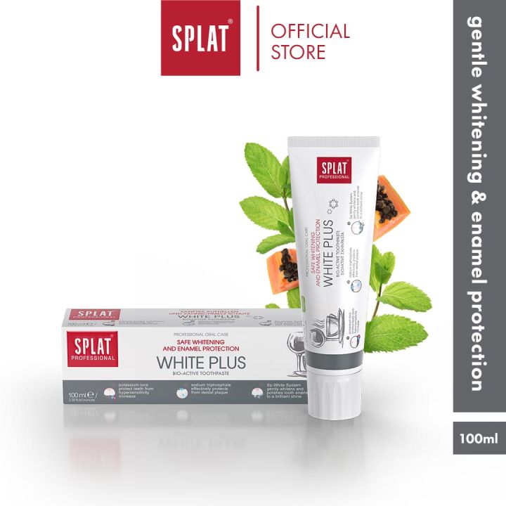 SPLAT Professional Series Sensitive White Toothpaste (100ML) | Lazada PH