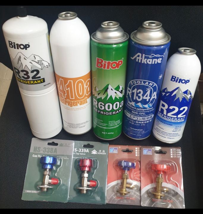 Aircond and Refridge Gas - BITOP/ARKANE R134A/R22/R32/R410A/R600A | Lazada