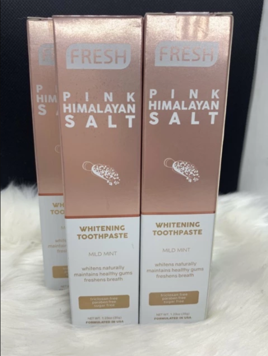 Fresh Pink Himalayan Salt Anticavity Toothpaste 35g | Lazada PH