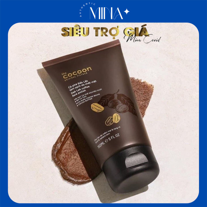 Tẩy Da Chết Mặt Cocoon Tuyp 150ml | Tẩy Tế Bào Chết Cocoon cà phê Đắk ...