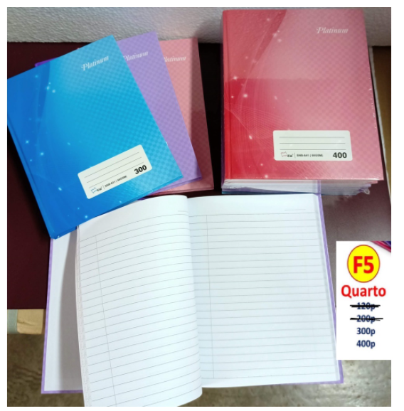 Hard Cover Foolscap F4 Note Book Exercise Book Quarto F5 300 400 (w/o ...