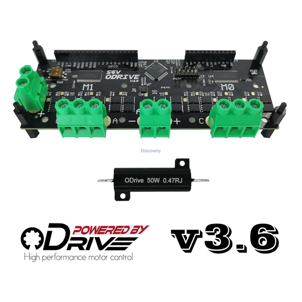 ODrive 56V 24V 48V Hardware High-performance Brushless Motor Controller ...