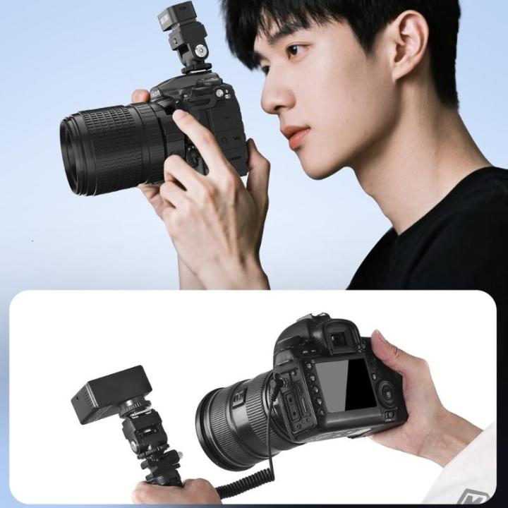 Universal Hot Shoe Flash Mount With 180°Swivel Adjustment PC Syncing ...