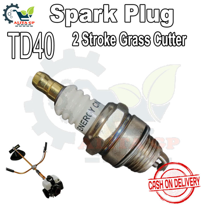 Spark Plug EC04 CG411 NB411 TD40 all 2 Stroke Gasoline Engine Grass ...