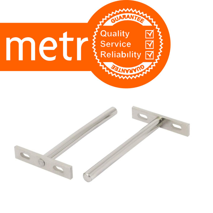 3" Invisible Floating Shelf Bracket Hidden Shelves Supports Wall Holder ...