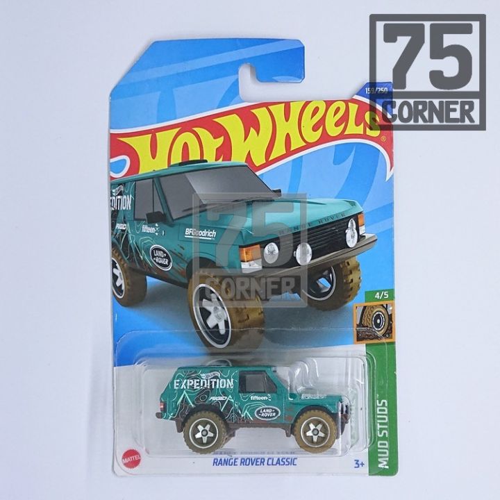 75 CORNER HW Hot Wheels Range Rover Classic Landy Mobilan Diecast Land ...
