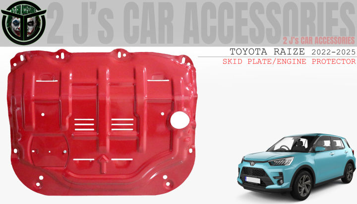 TOYOTA RAIZE 2021 TO 2025 UNDER ENGINE SKID PLATE / ENGINE PROTECTOR ...