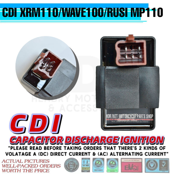 HDR HONDA XRM 110 / WAVE 100 / RUSI MP 110 Alternating Current ...