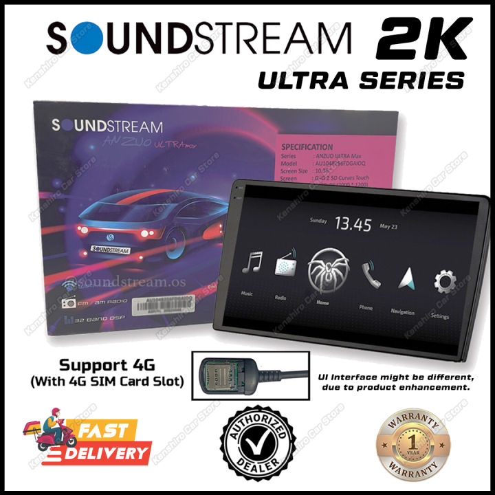 SOUNDSTREAM 2K ULTRA 360 Cam Supported Built In DSP 360 System Support ...