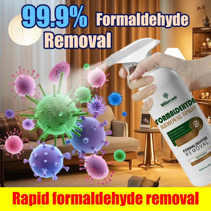 Formaldehyde removal rate 99.9% Formaldehyde Removal Spray Just a light ...