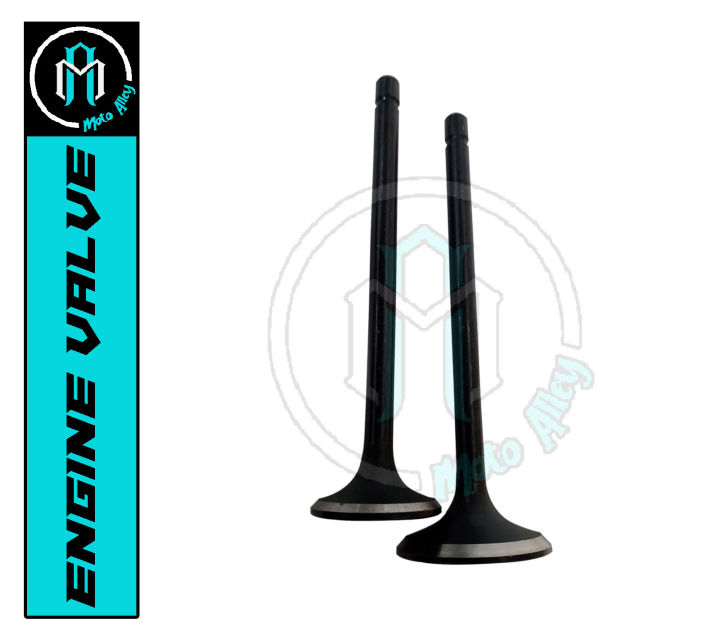 MOTO ALLEY FMP ENGINE VALVE INTAKE AND EXHAUST VALVE (EIV) XRM MIO WAVE ...