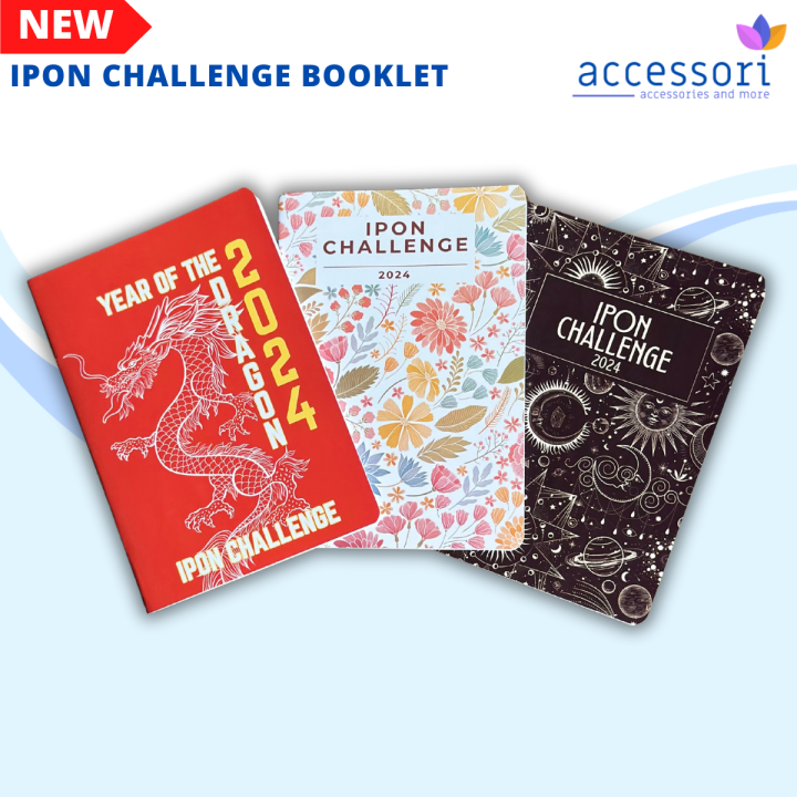 Ipon Challenge Booklet 2025 Savings Log 5.75x4inches Different Designs ...