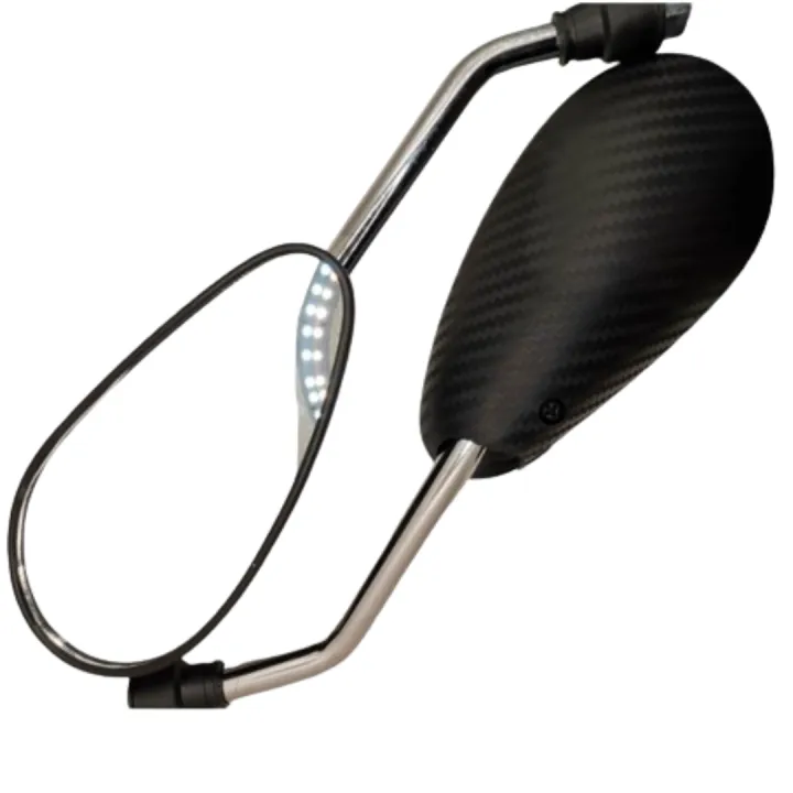 SHORT STEM FOR HONDA CLICK 125i |CARBON 040 SIDE MIRROR UNIVERSAL|EASY ...