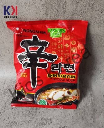 Nongshim Shin Ramyeon Spicy Mushroom / Mie Instan Korea Ramyun / Ramen ...