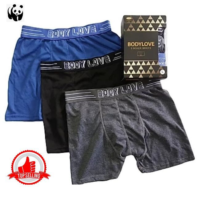Body Love Boxers Underwear 1 Box 3 Pcs | Lazada