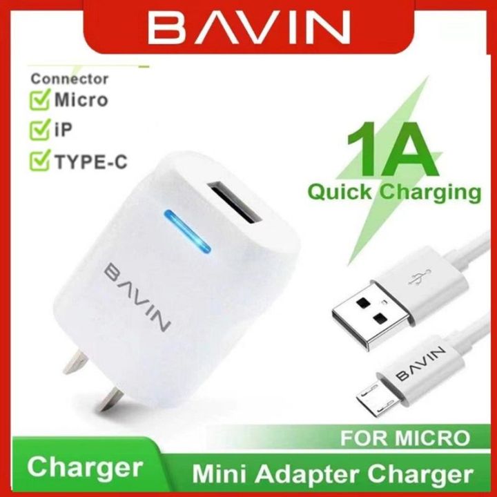 Original BAVIN PC752 Fast Charging Charger w 1 Meter Cable For usb ...