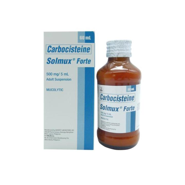 Solmux Forte 500 mg / ml 60 ml Oral Suspension | Lazada PH