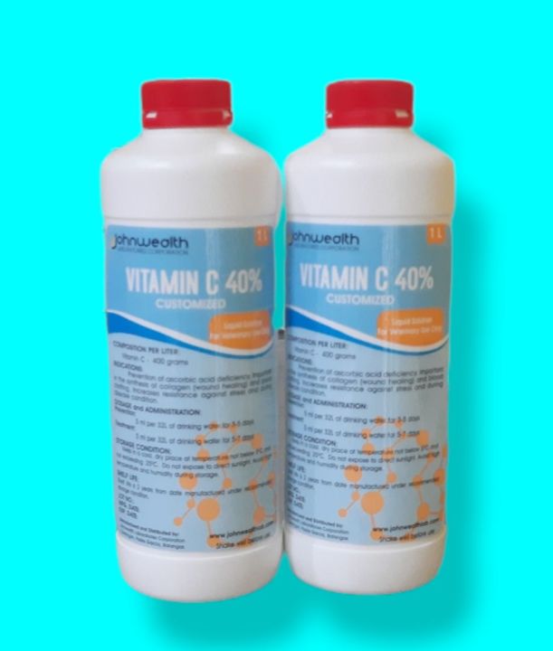 VITAMIN C 40% | Oral Solution 1 Liter | Lazada PH
