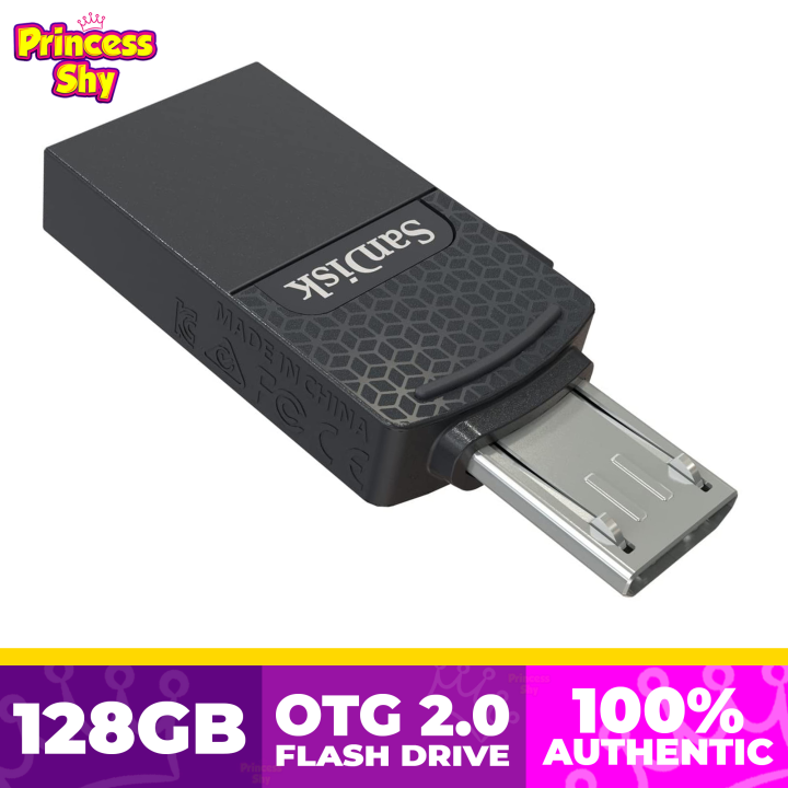 SanDisk Ultra 128GB Dual Drive micro USB OTG Flash Drive SDDD1-128G ...