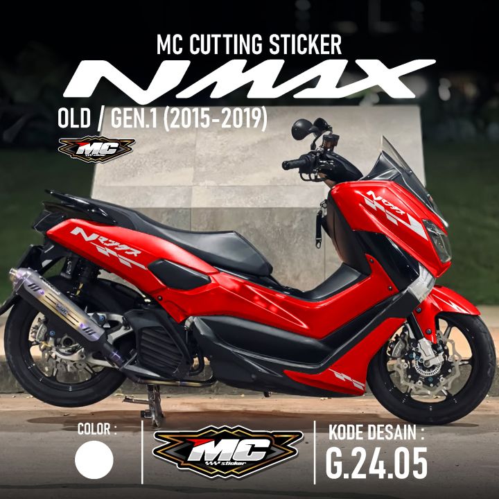 Cutting Sticker Striping NMAX OLD 2015 2016 2017 2018 2019 - Aksesoris ...
