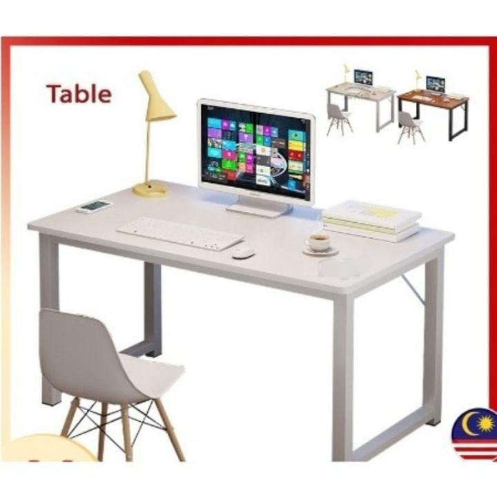 Home Office Table 100cm 120cm 140cm Computer Desk Modern Design | Lazada