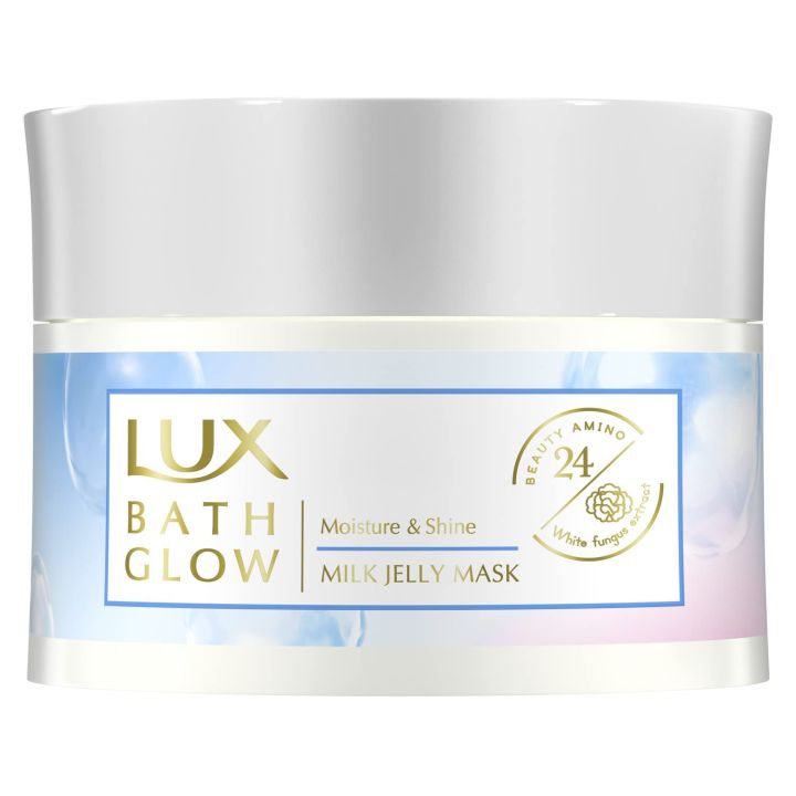 [Direct from Japan] LUX Bath Glow Moisture & Shine Milk Jelly Mask Treatment Body 185g x 4 ...