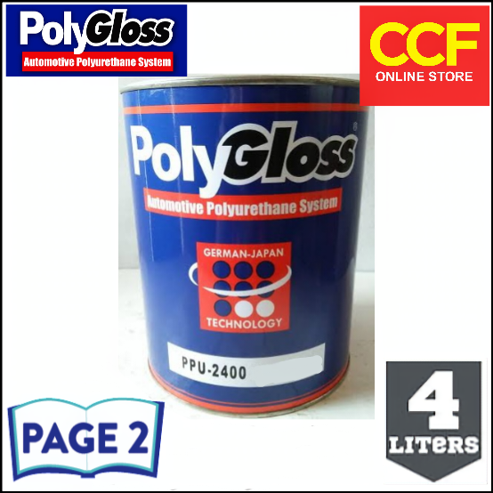 Polygloss Urethane Paint 4 Liters Automotive Car Paints (Assorted Colors Page 2) | Lazada PH
