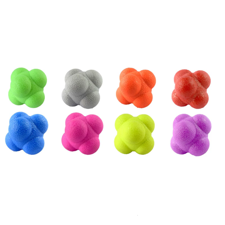 Training Reaction Balls with 6 Sides for Agility Trainer Speed Reaction ...